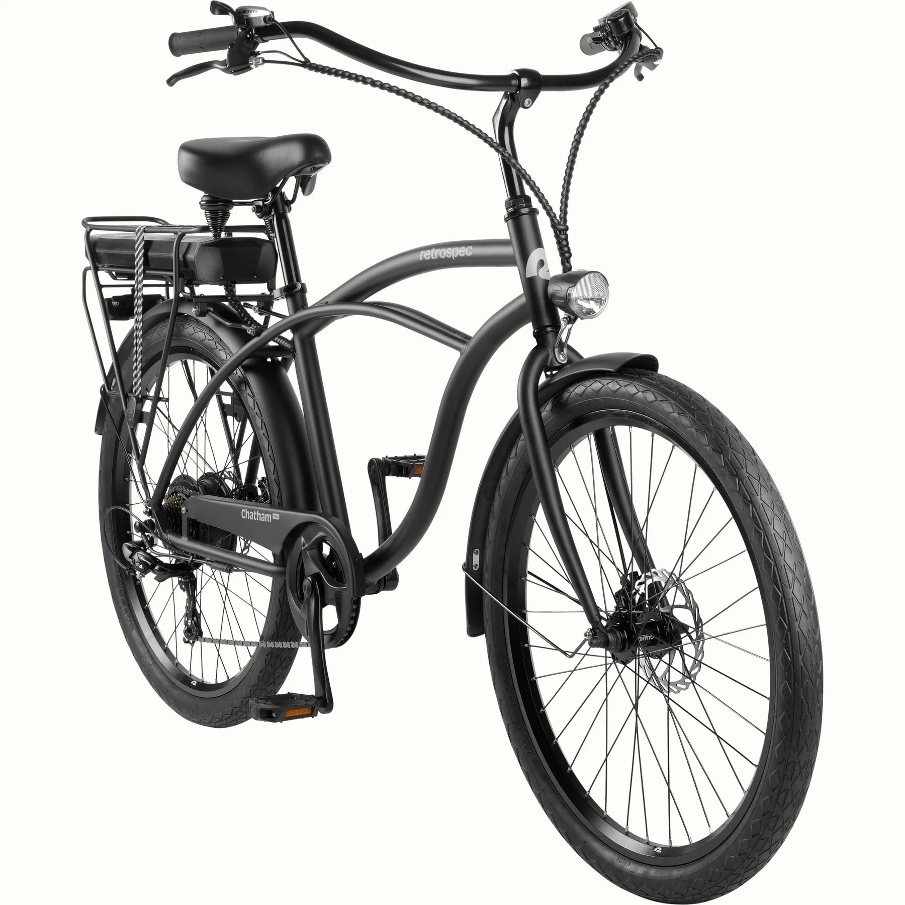 Retrospec Chatham Rev Electric Beach Cruiser Bike – Uller's Outdoor